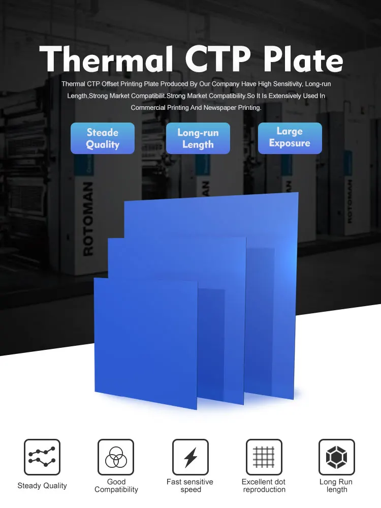 Offset Printing Plates Ctp Thermal Plates Size Offset Ctp Plate Size ...