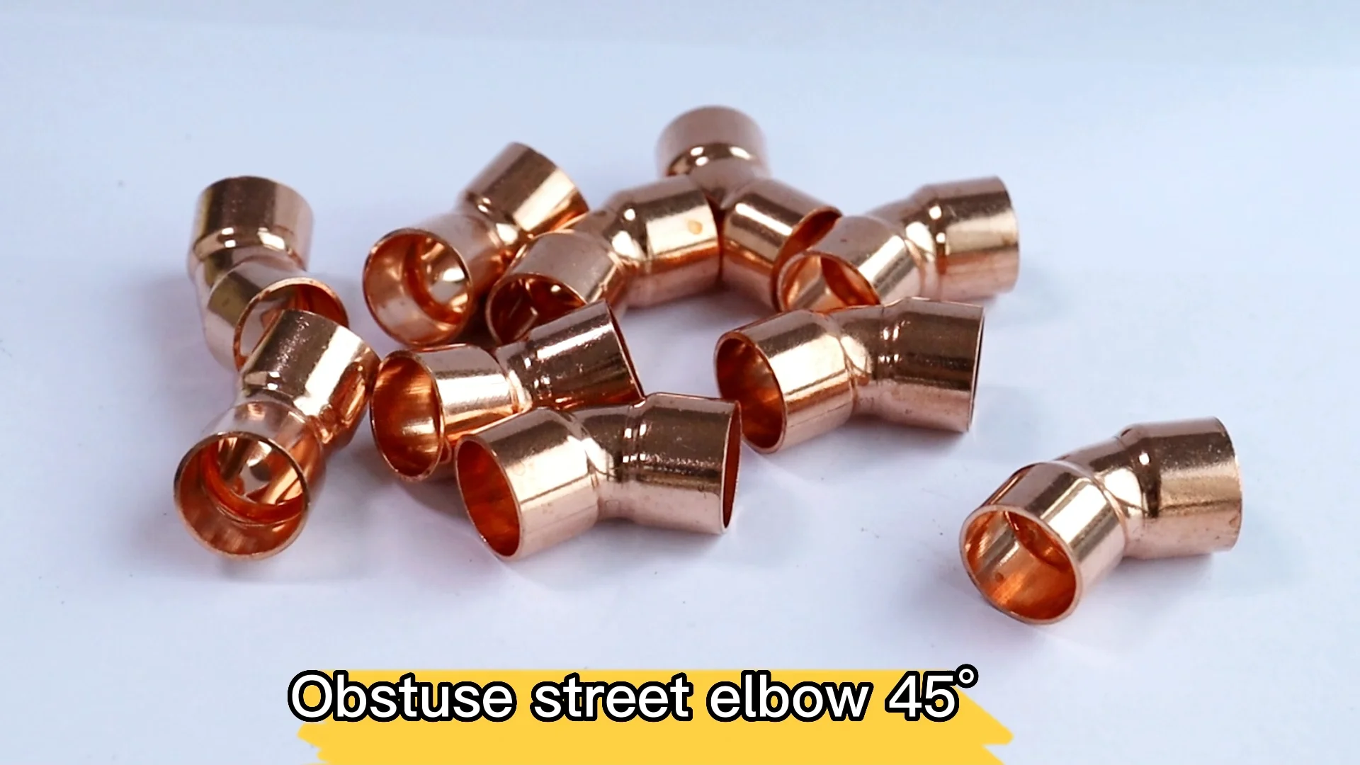 Copper Socket Weld 90 Degree Long Radius Elbow Refrigeration Plumbing ...