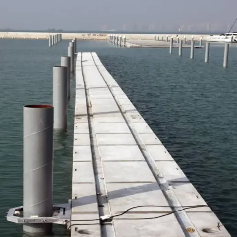 Floating Concrete Platform Marina Jetty Dock Mould Concrete Pontoon ...