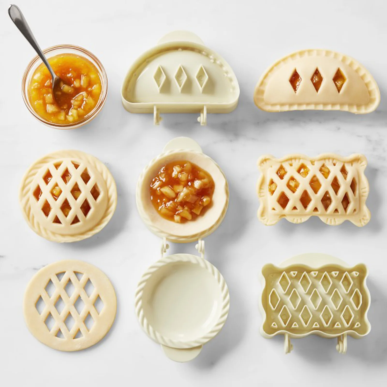 Christmas Pie Mold Classic Mini Hand Pie Molds For Home Kitchen Cake ...