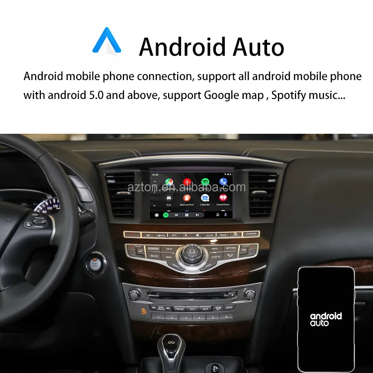 Wireless CarPlay & Android Auto Upgrade Module for Infiniti G35, G37 ...