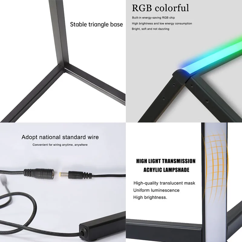 Unique Tripod Vibe Stand Shelves Vertical Color Change Remote Control ...