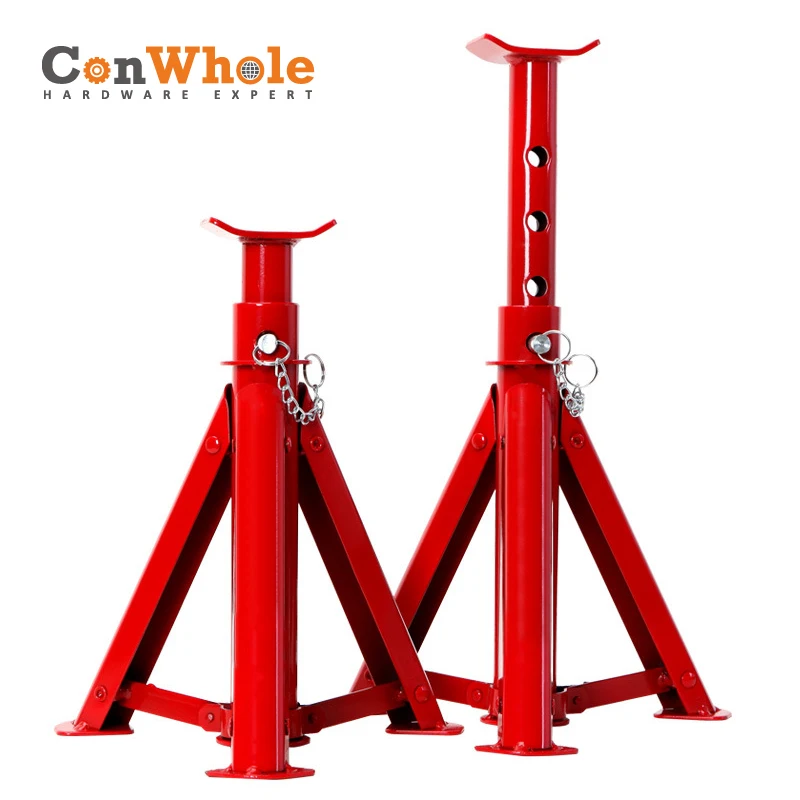 Heavy Duty Axle Jack Stand Adjustable With Adjustable Heights Trolley ...