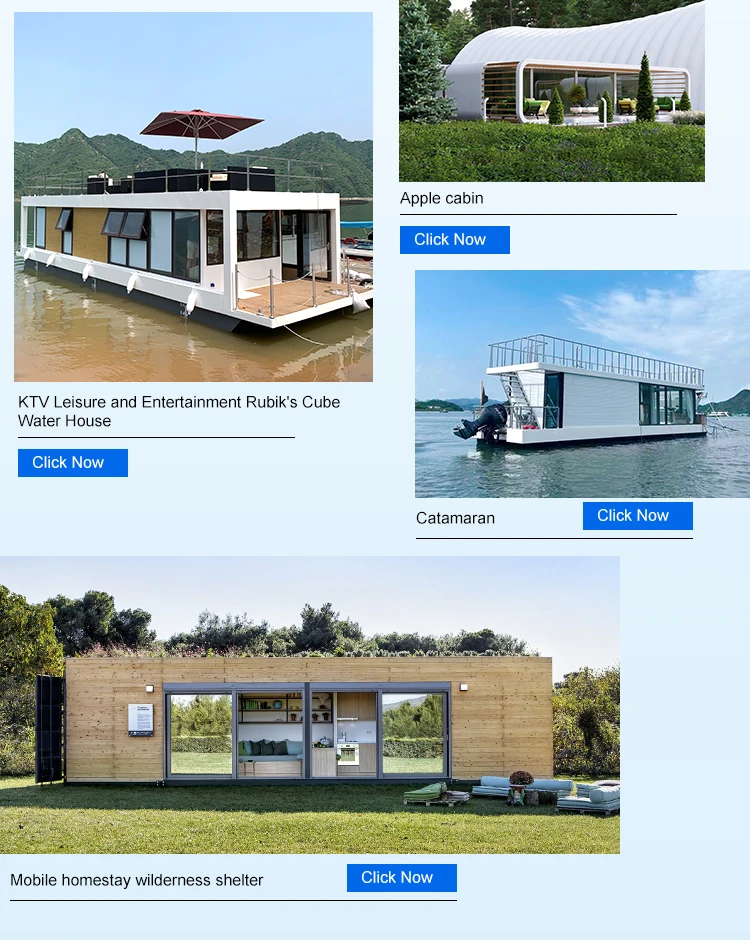 Yuanmeng Water House Floating Home Prefab Hotel Floating Restaurant ...