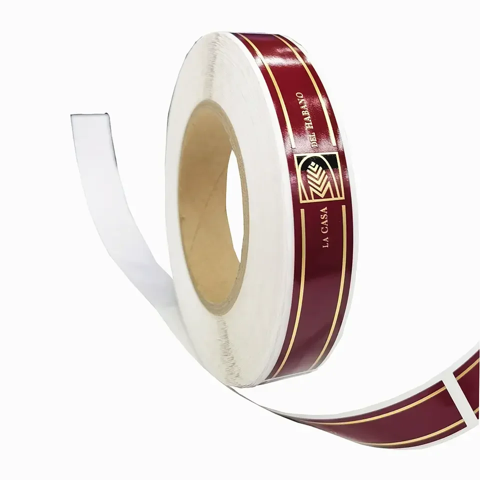 Deluxe Custom Logo Sticker Packaging Label Smooth Self-adhesive ...