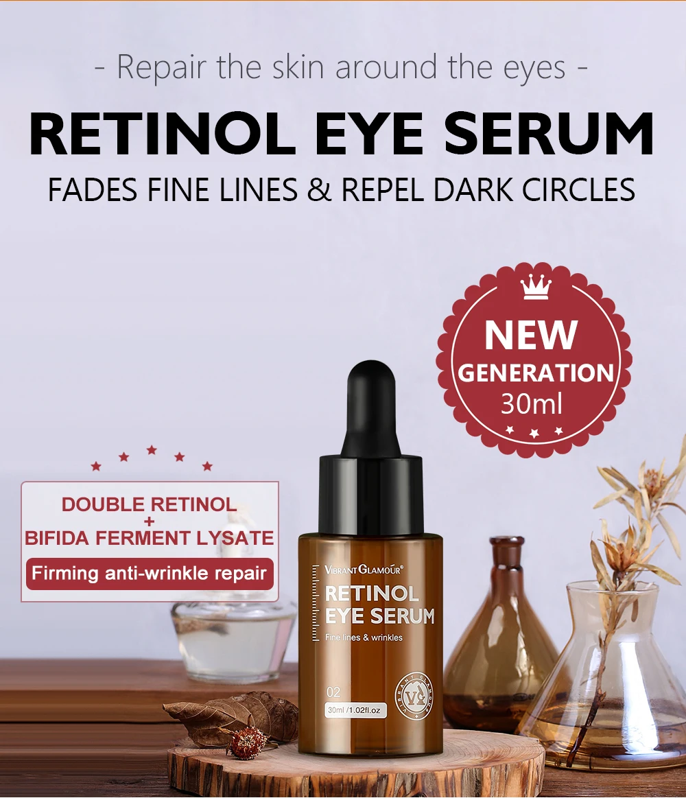 Wholesale Retinol Eye Essence Anti-aging Antioxidant Removes Dark ...