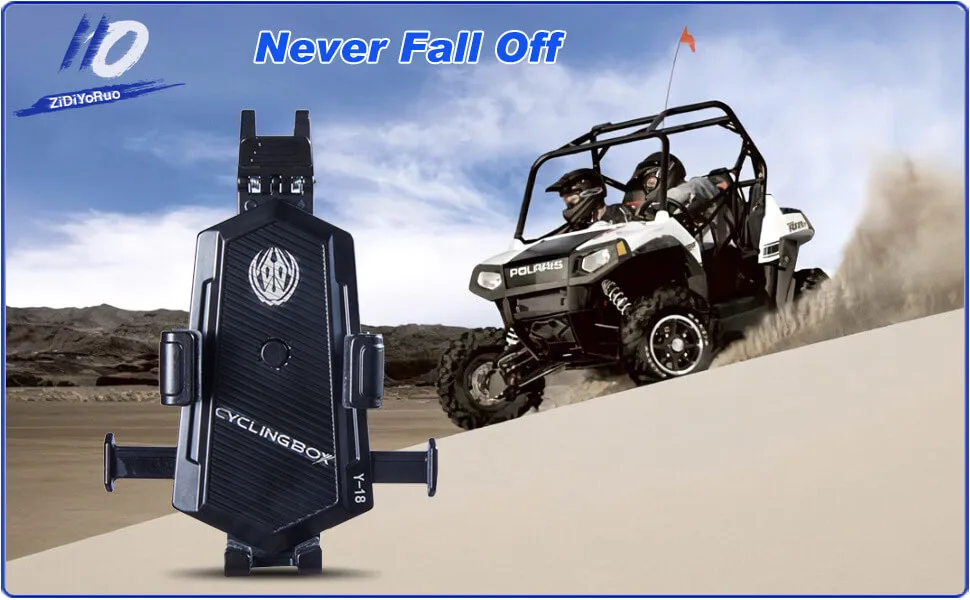 UTV Phone Mount for 1.75"-2" Roll Cage | Aluminium Alloy Holder for ...