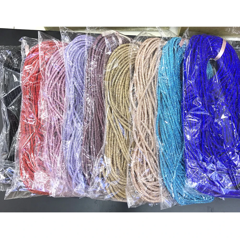 Tr080 Wholesale 4mm 140cm Hoodie String Custom Bling Rhinestone Hoodie ...