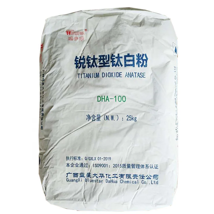 DHA100 Bluestar anatase tio2 titanium dioxide for paint and masterbatch ...