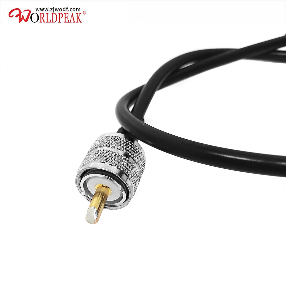 RF Connector Male Female PL259 Crimp to PL259 Plug UHF for RG58 Cable Assembly Connector Cables ...