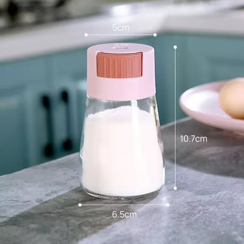 0.5g Metering Salt Shaker Push Type Salt Dispenser Salt Tank Spice Seasoning Bottle - Buy ...