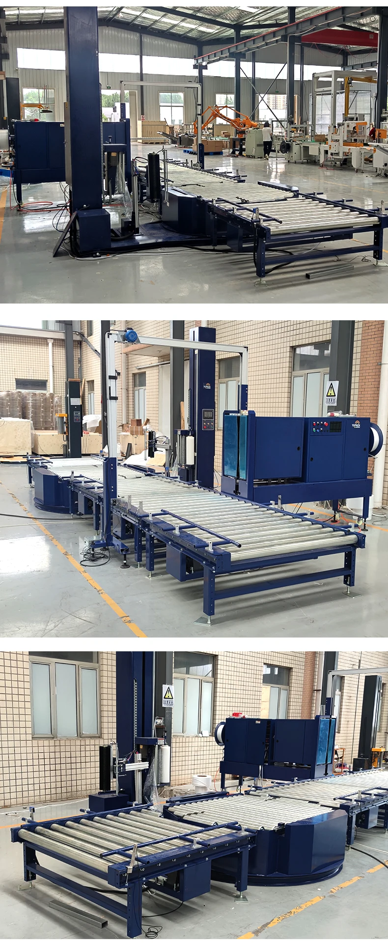 Automated Robotic Pallet Strapping & Wrapping Machine - OEM | Wholesale