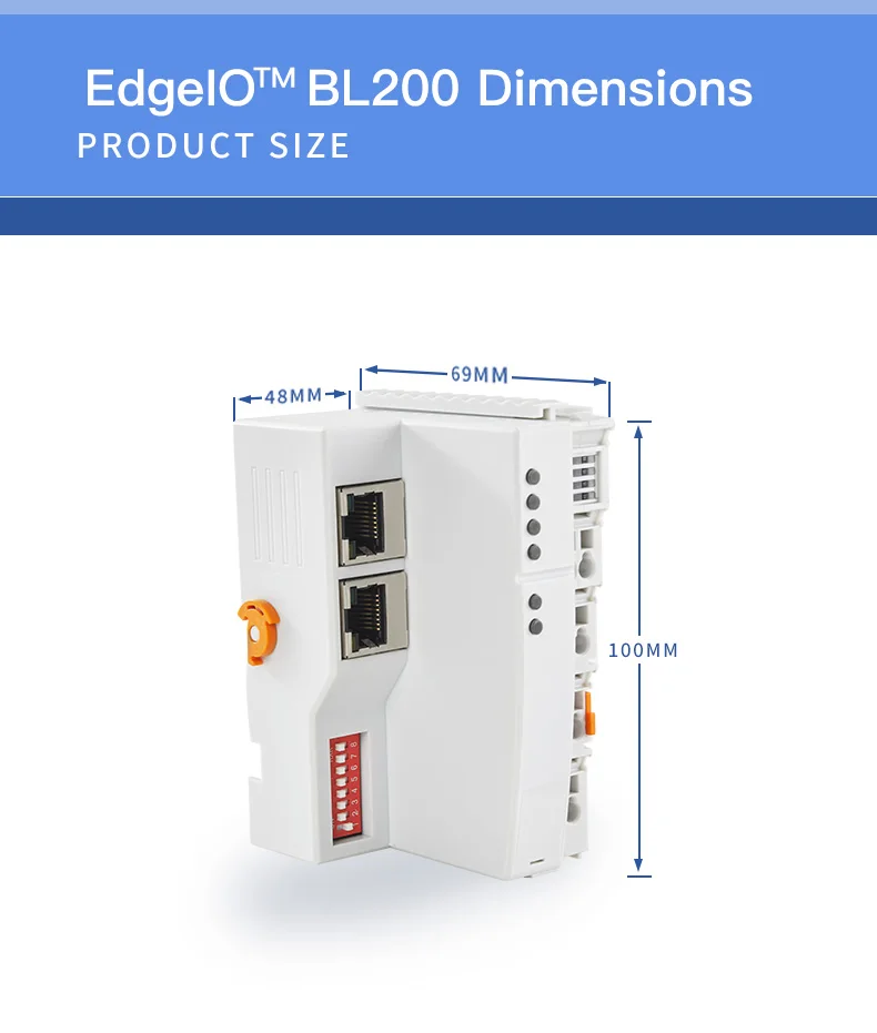 Profinet Distributed Remote I/O Module S7-1200 PLC Expansion IO Module by Bliiot