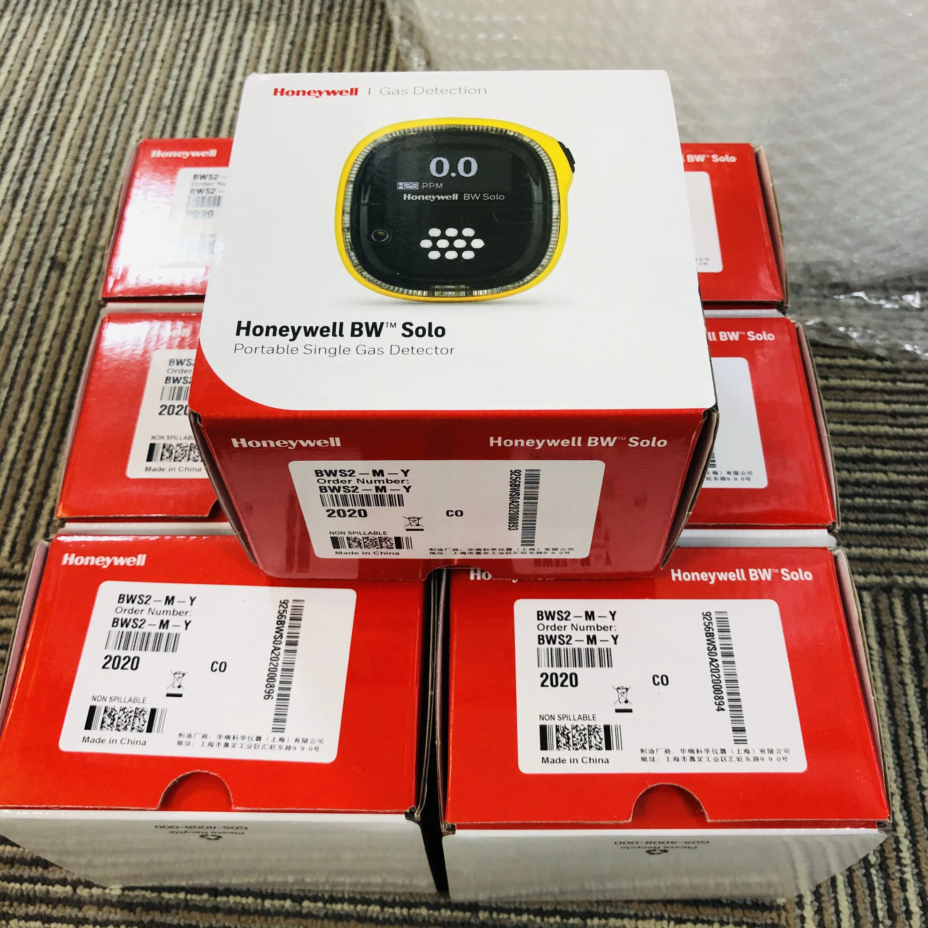 Honeywell Bw Solo Detectors Hydrogen (h2) Wireless Bws1-r-y - Buy Bws1 ...