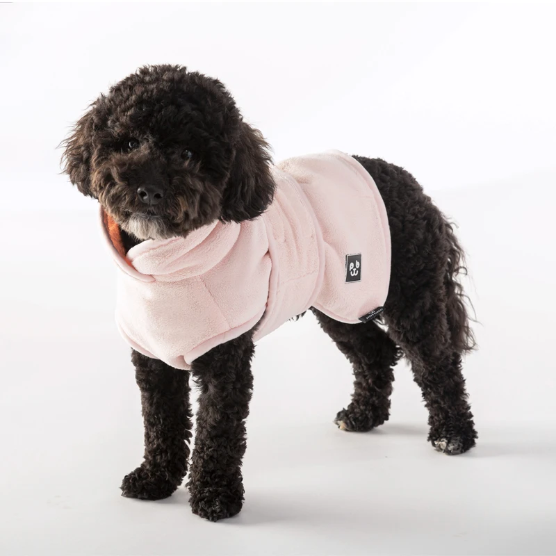 LS Customize Dog Drying Coat - Fast & Absorbent Bathrobe