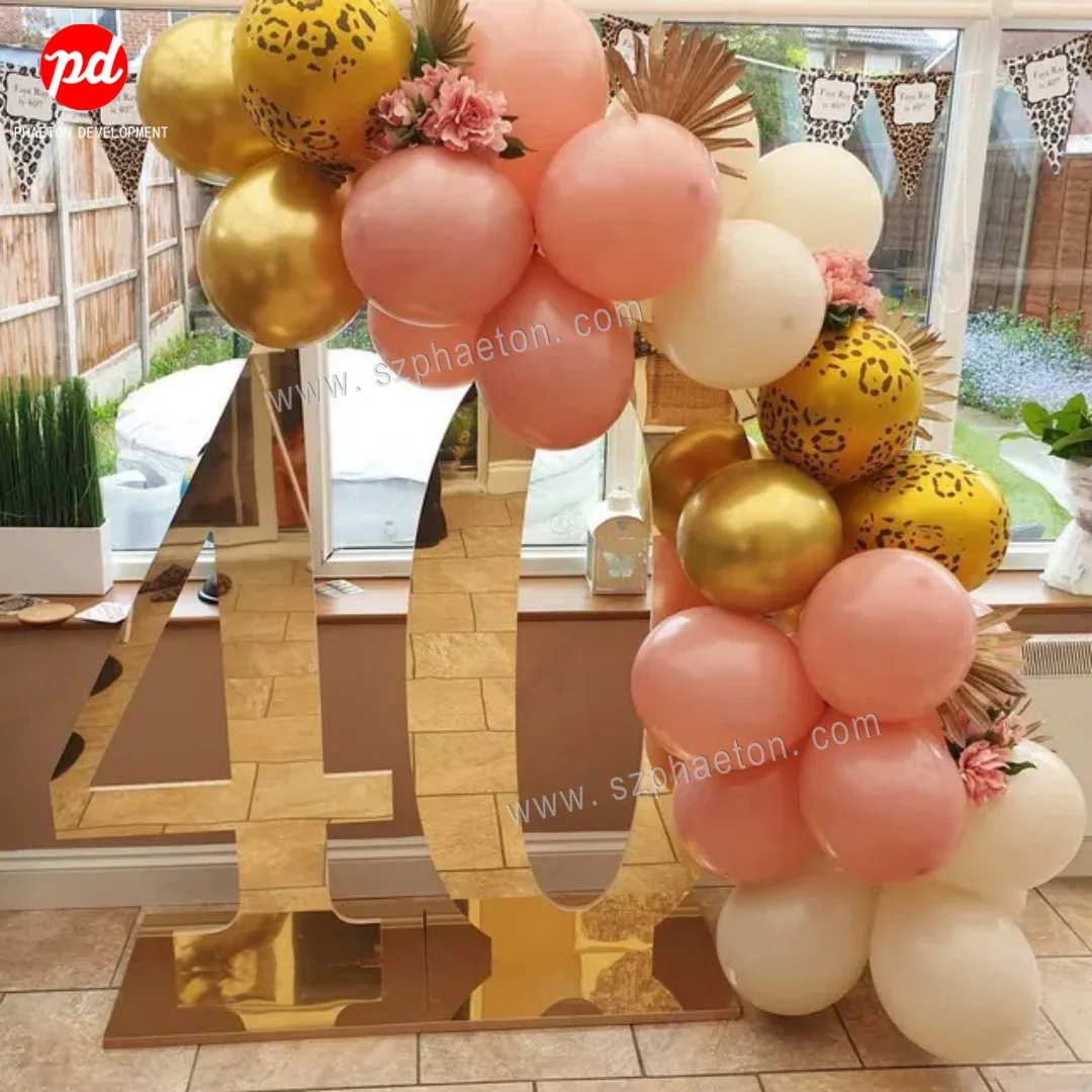 16th Birthday Acrylic Numbers - Customized Decor Solutions