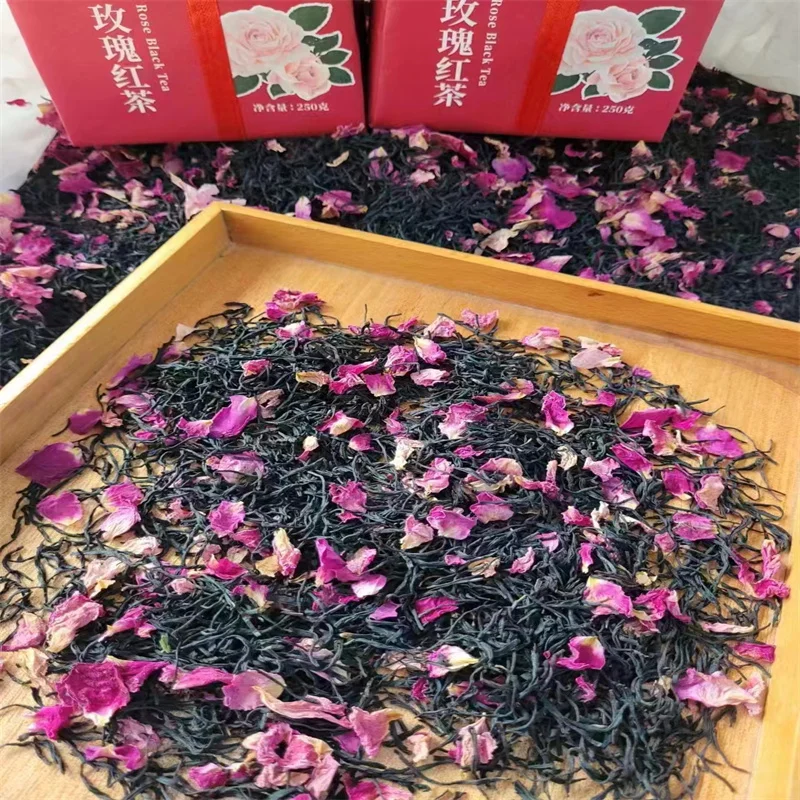 Flavored Tea Blended Rose Black Tea Germany Flower Flavor Tea - Buy ...