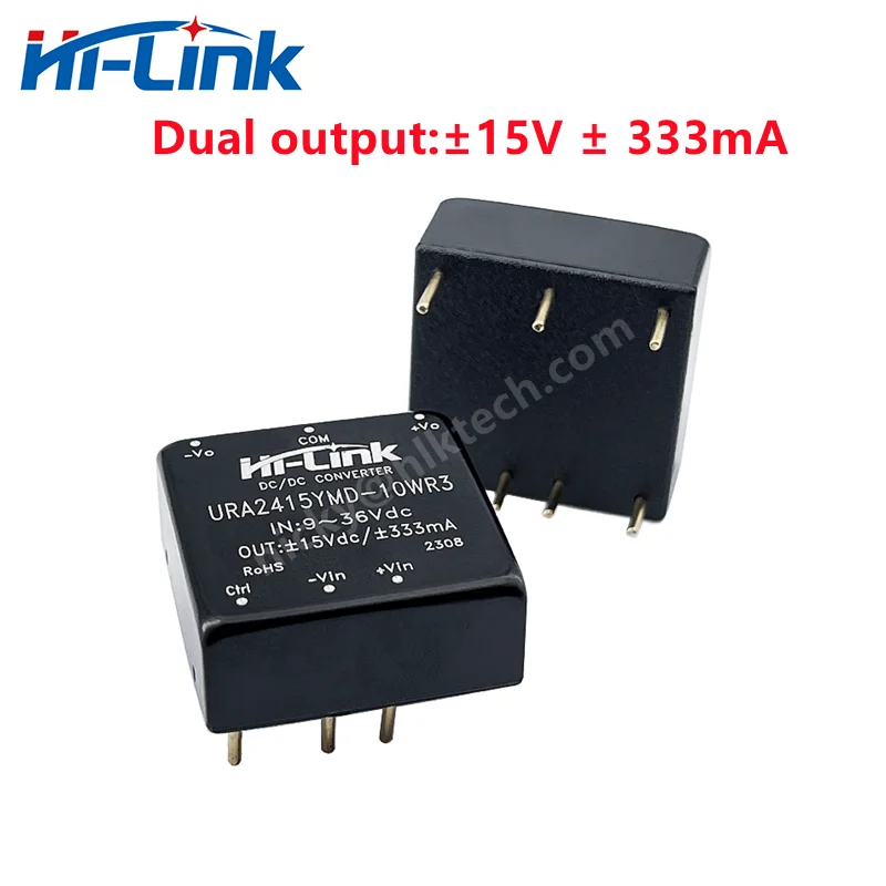 Hi-link 10W DC-DC Converter - Isolated 24V to 15V Power Supply