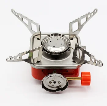 Stainless Steel Portable Mini Gas Stove Folding Camping Stove Gas ...