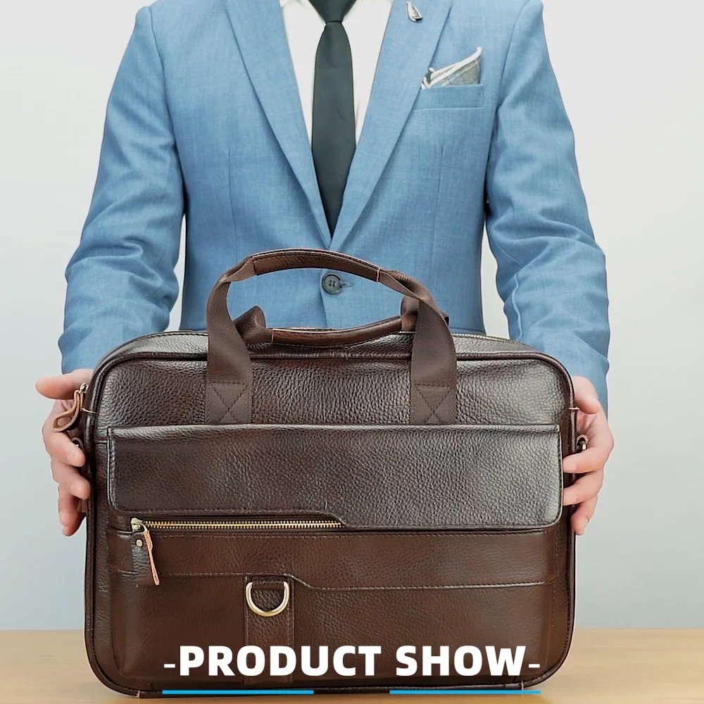 Marrant Men Briefcase Business Office Executive Handbags Genuine ...