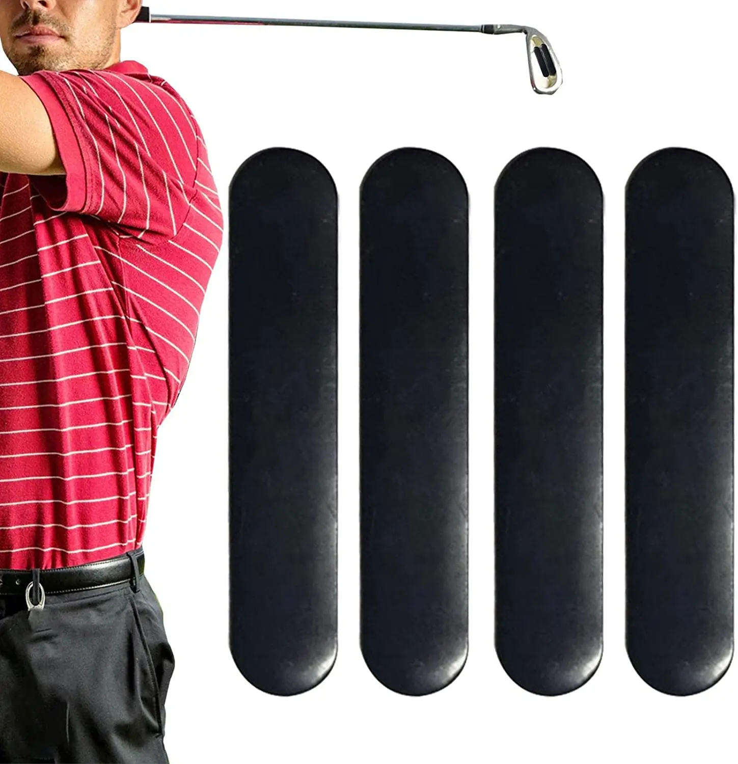 Black Pickleball Golflead Tape Weighted 3g For Pickleball Paddles Golf ...