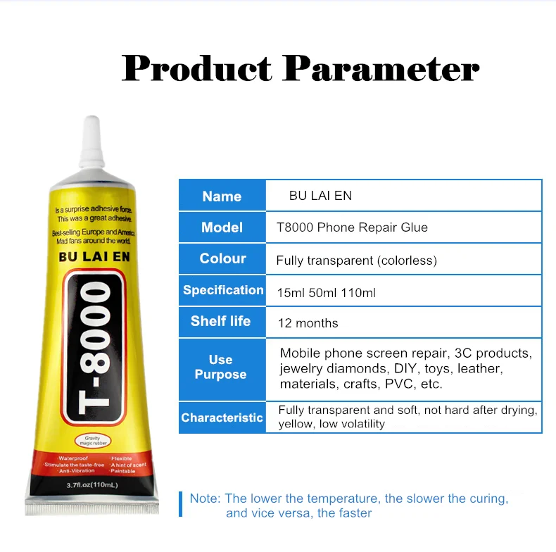 T8000 Adhesive - Multi Purpose Glue for Repair & Woodworking