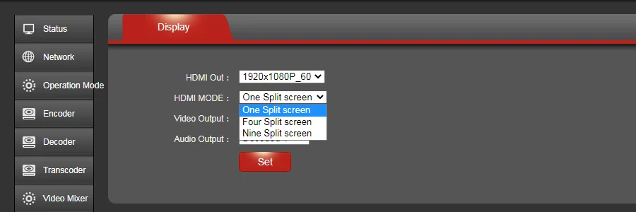 2 Channels 4K HDMI Video Encoder with 8 Channels Decoder