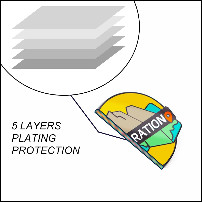 Custom Enamel Pin Personnalises Pathfinder Design Your Own Cap Safety ...