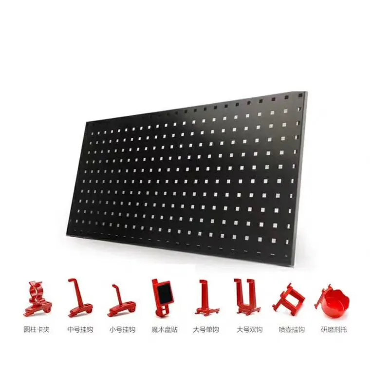 Hanging Panel Car Beauty Parts Exhibition Square Hole Metal Board