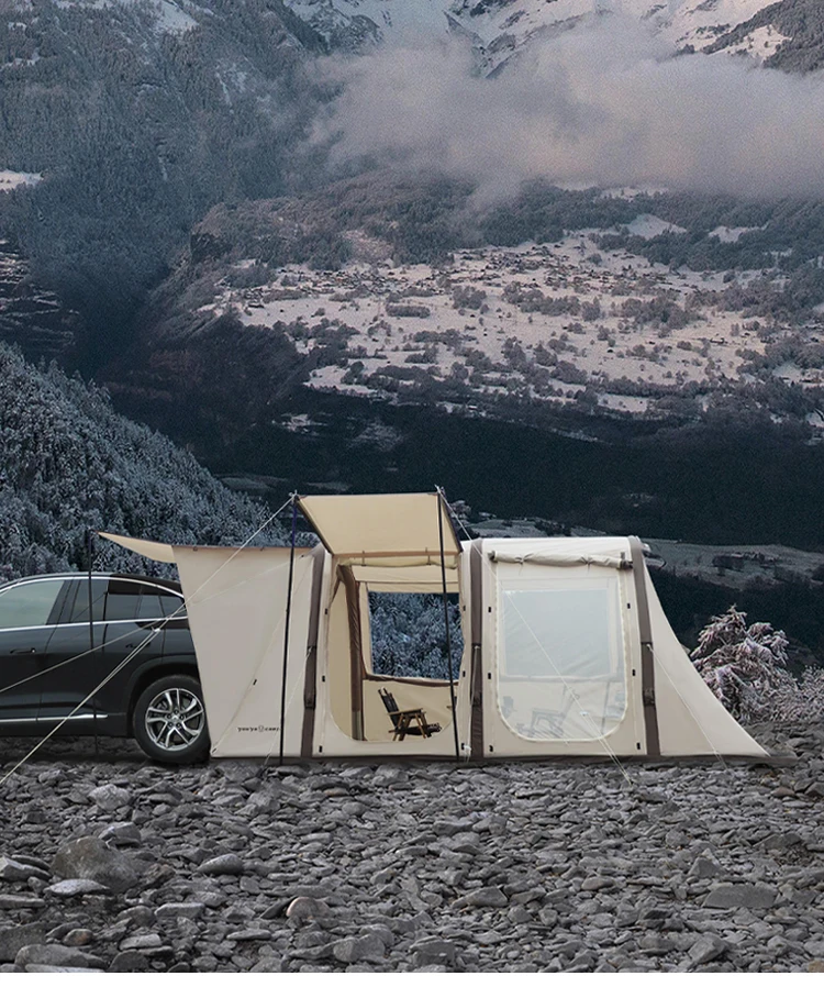 Inflatable Tent Fully Automatic Outdoor Camping Car Tail Tent Rainproof ...