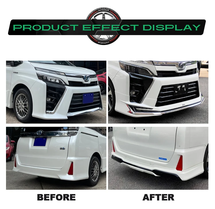 Modellista Convert Facelift Body Kit for Voxy 80 Series 2018+| Alibaba.com