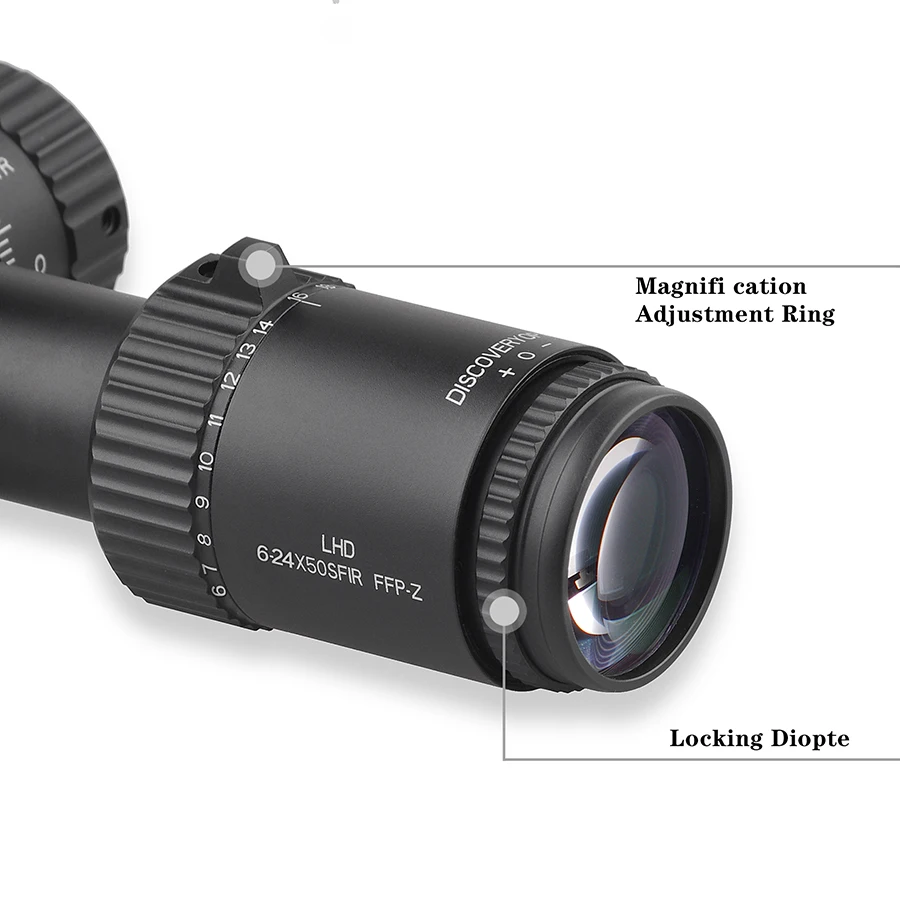 Discoveryopt LHD 6-24X50SFIR Scope - Precision & Illumination