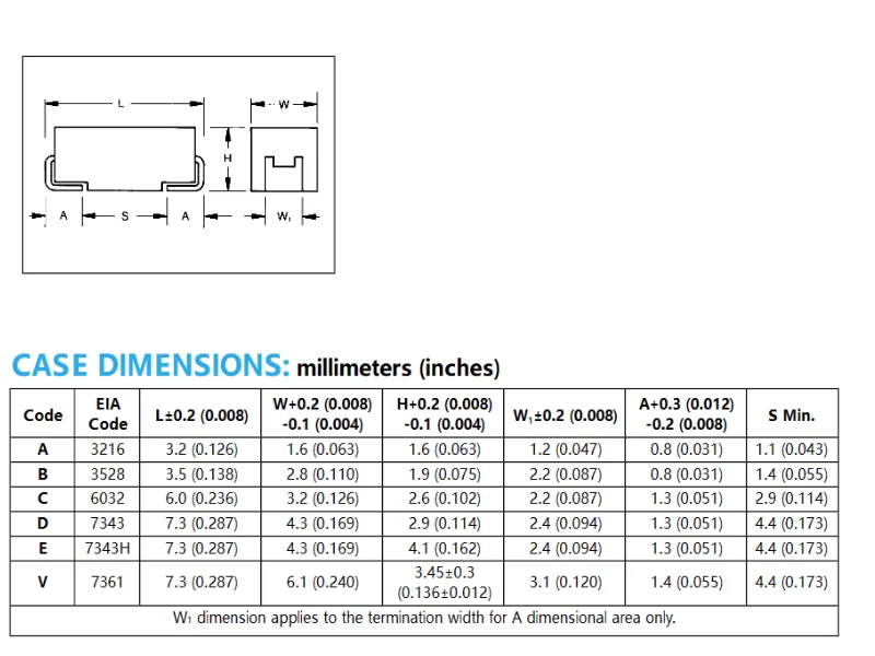 Mcigicm 220uf 6.3v 10v 16v Smd Tantalum Capacitor 227k - Buy 227 ...