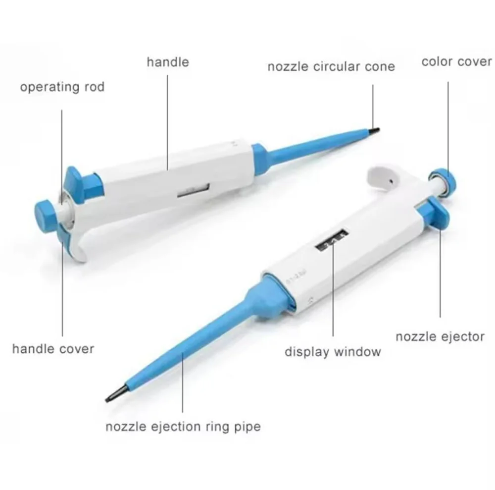 5000ul Single Channel Micro Pipette Laboratory Transfer Pipette ...