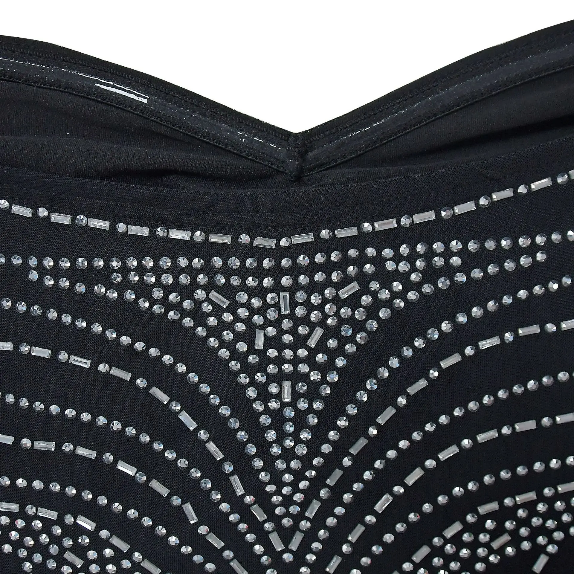 Luxury Rhinestones Mini Club Dress for Women, Strapless & Sexy Party ...