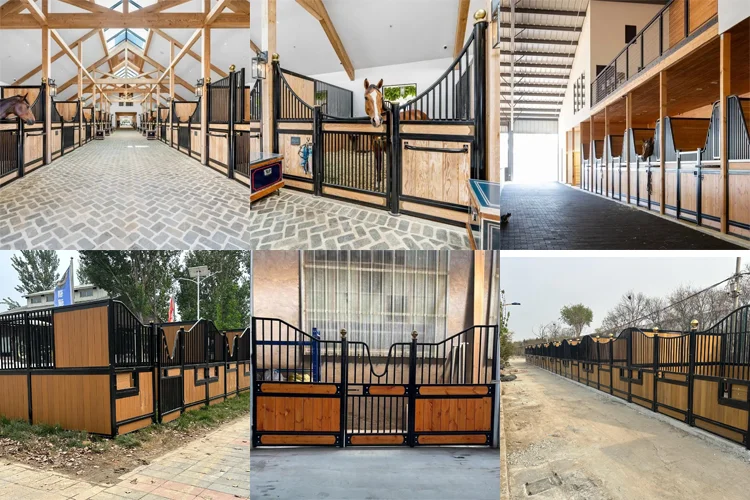 Wholesale 3.6m Horse Stables Fronts Door Farm Riding Equestrian Bamboo ...