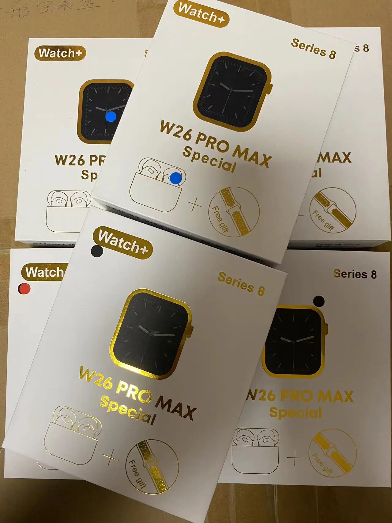 W26 Pro Max Special Smart Watch 2 In 1 Earbuds Series 8 Watch Reloj ...