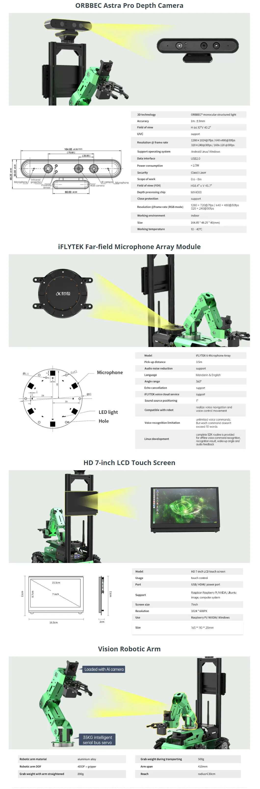 Jetauto Pro Ros Robot Car With Vision Robotic Arm Powered By Jetson ...