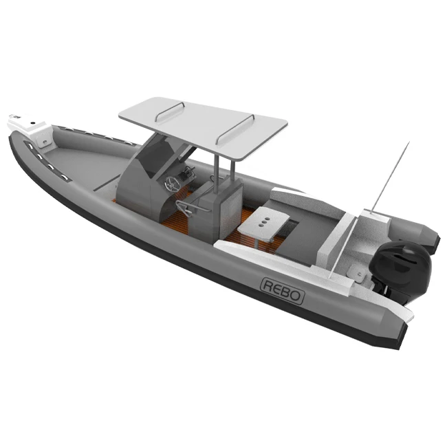 28ft Aluminum RIB Boats - Durable & Ultralight for Ocean