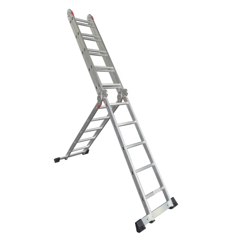 Suppliers of Aluminum Automatic Folded Ladder 4x4 Step Ladders| Alibaba.com