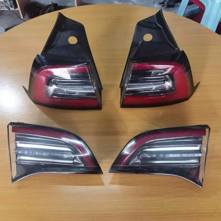 For tesla Model3 Y Rear Taillight Assembly 12v 24v Car Rear Tail Light ...