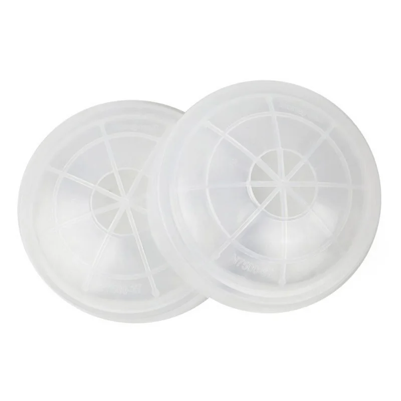 High Efficient Filter Cotton And Cover Half Face Gas Mask Dust Particle ...