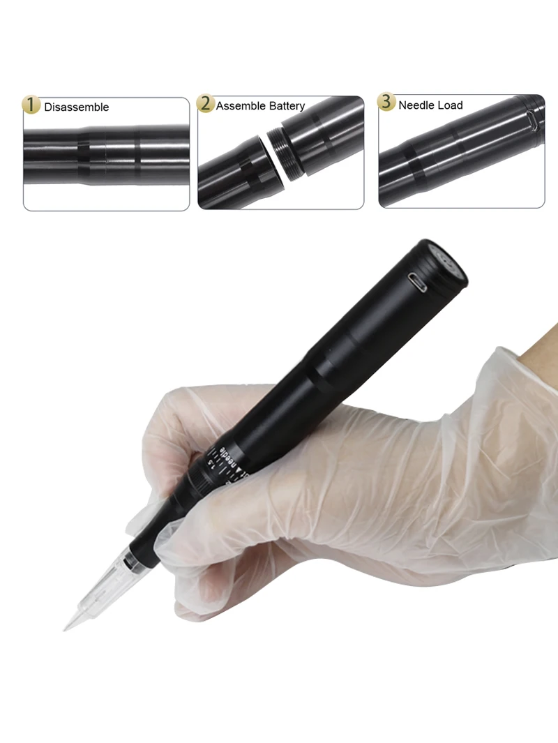 Semi-permanent Makeup Digital Rechargeable Wireless Eyebrow ...