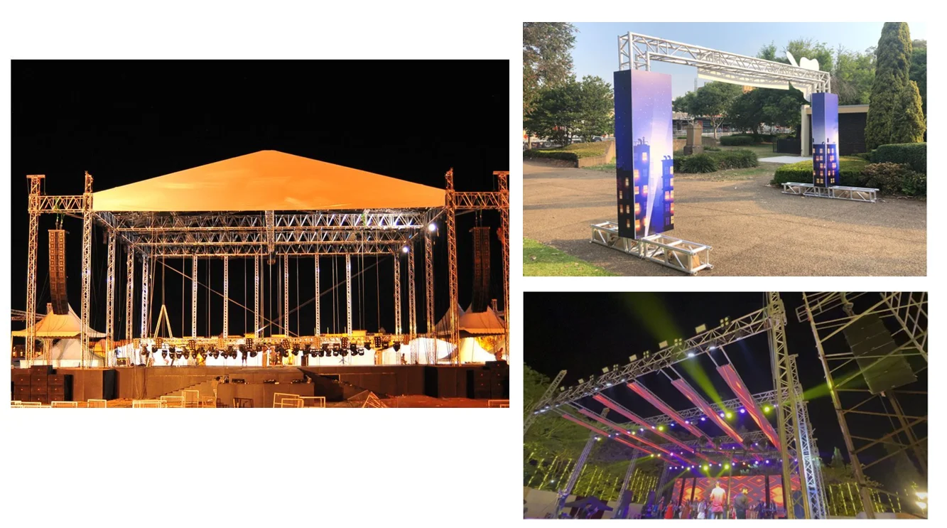 Prima Stage Truss System Para Concerto Stageprima Luz De Palco Dj Stand ...