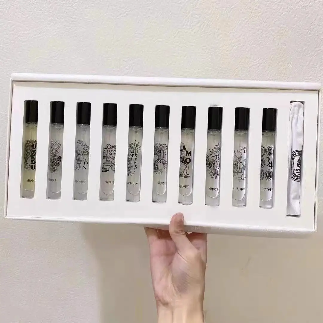 Hard Cover Box Luxurious Perfume Set Sample Bottle Packaging Box ...