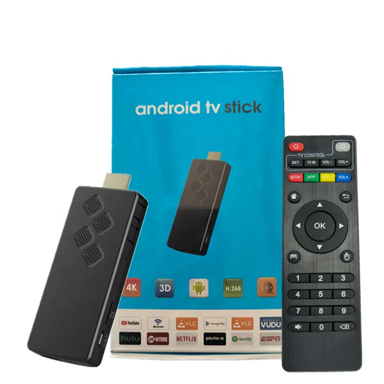 2023 New Q2 Tv Stick 4k Android 10.0 Atv Fire Tv Stick H313 Quad Core 2 ...