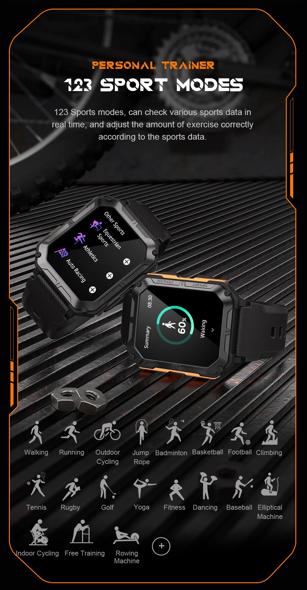 New Arrivals C20 Pro SmartWatch 1.83inch BT Call Sports Modes Large ...