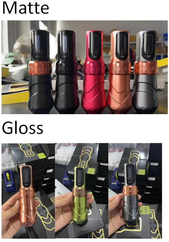 FK Iron FLUX MAX Tattoo Machine Pen - Wireless & Professional