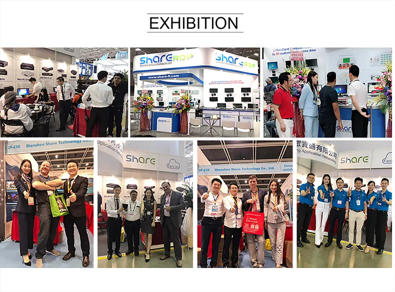 Thin Client Sharerdp FL800M - Quad Core Mini PC for Schools