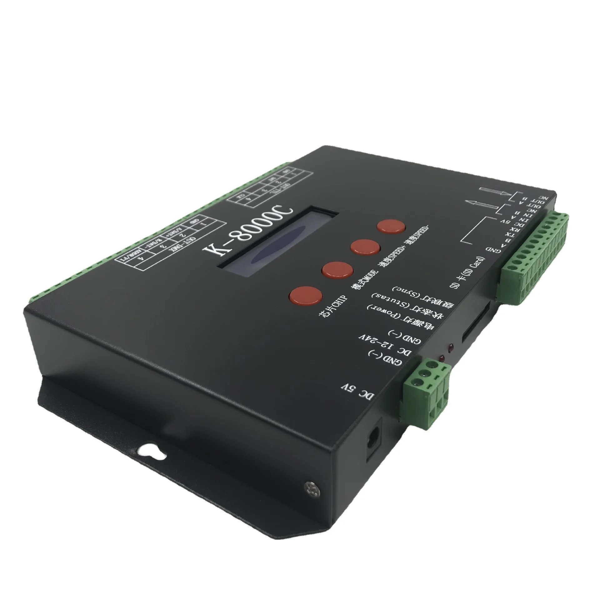 8 Ports Output LED Controller K-8000C K-8000CK SD Self-programming